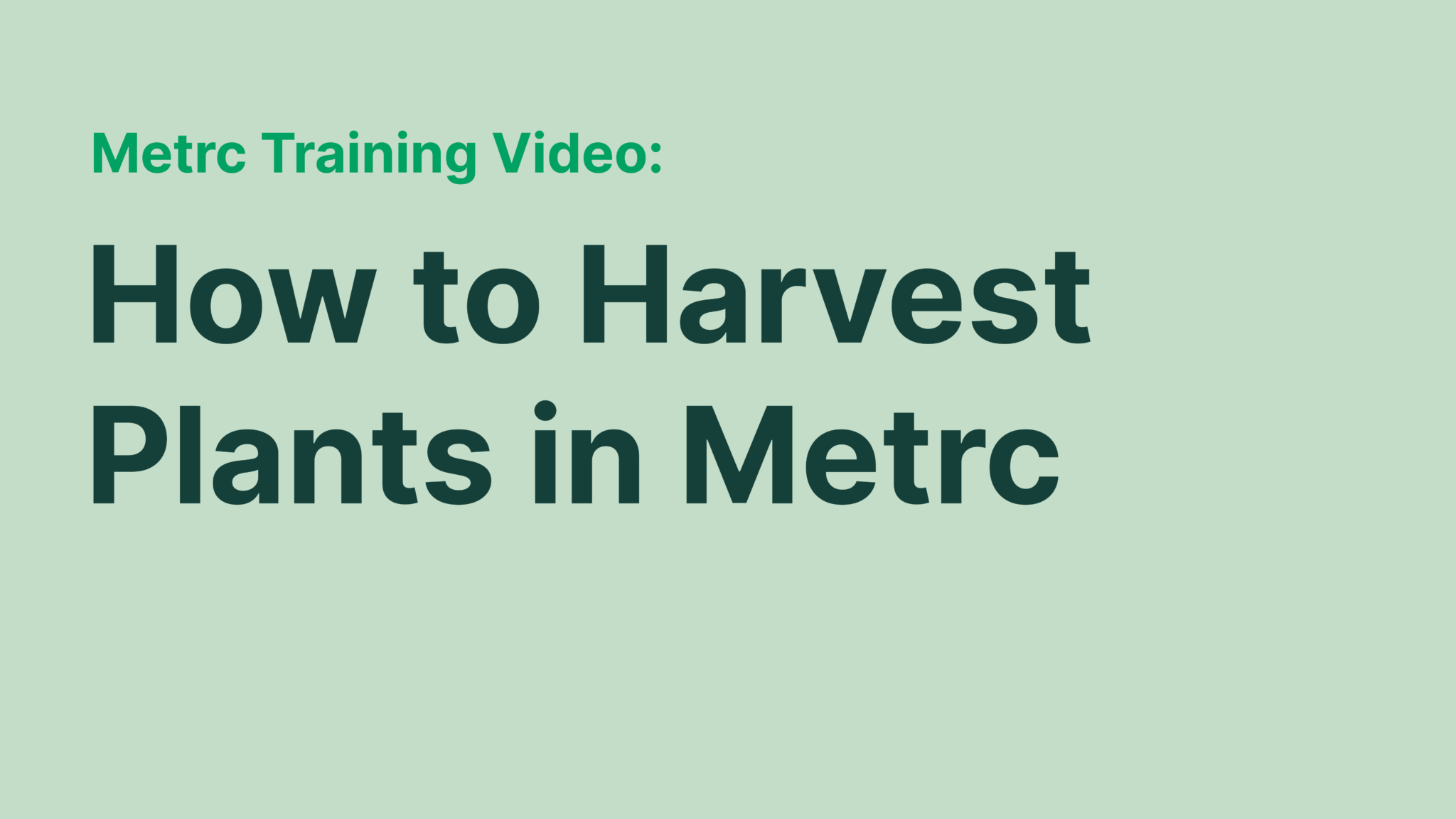 Metrc Michigan | Official Cannabis Tracking & Compliance