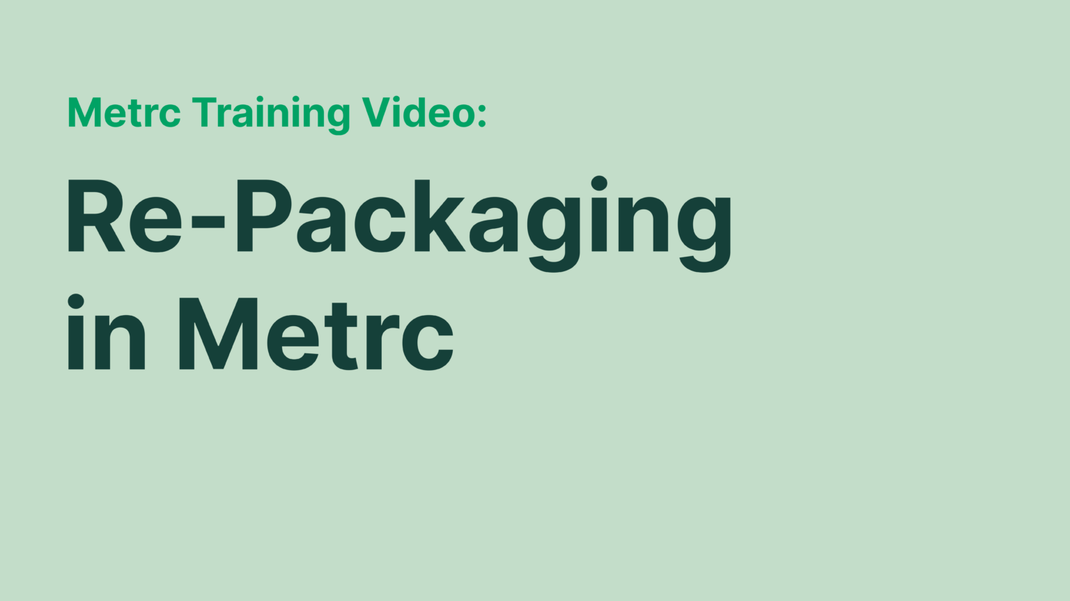 Metrc California | Official Cannabis Tracking & Compliance