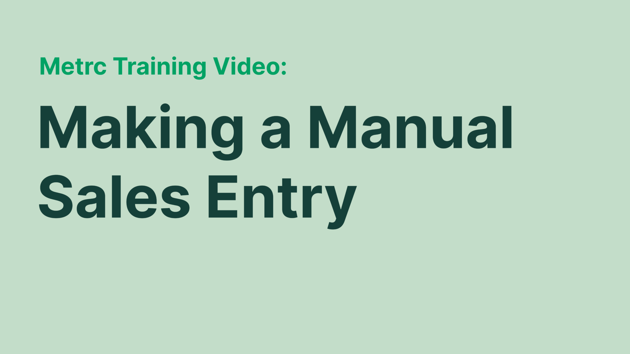 Metrc Missouri | Official Cannabis Tracking & Compliance