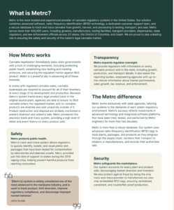 Leading Cannabis Regulatory Solutions in the USA | Metrc