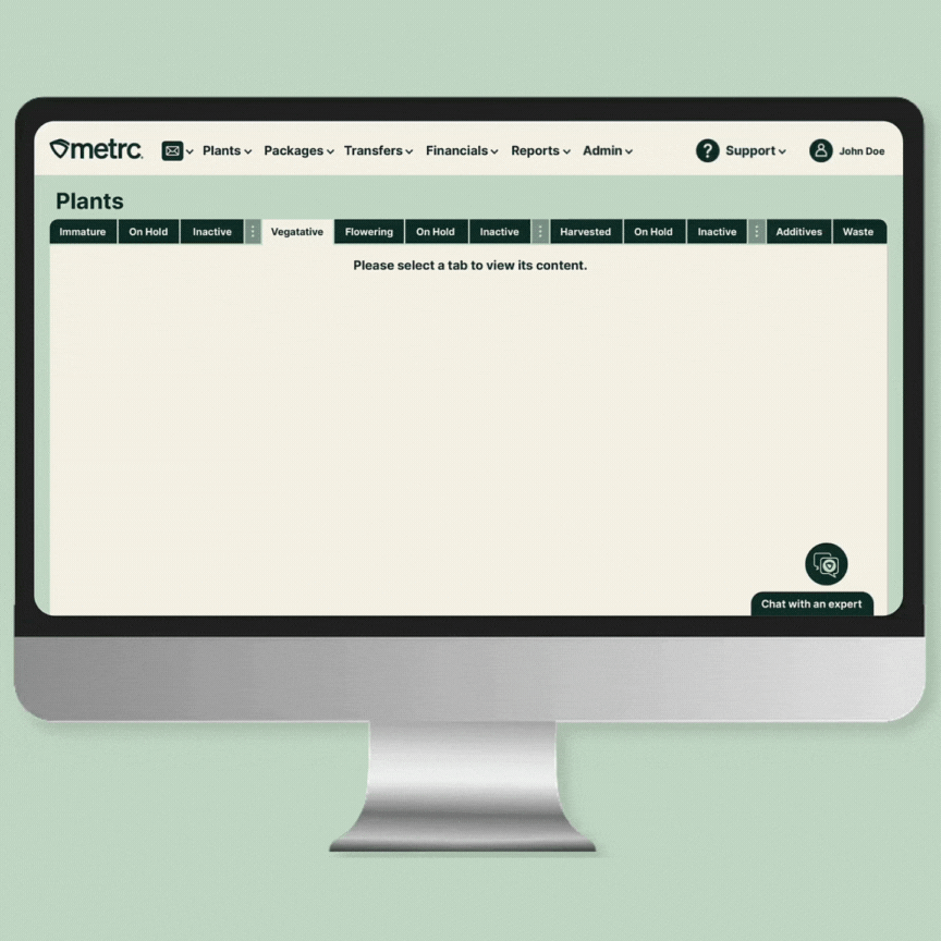 Metrc Sandbox Training Environment for Industry Users| Metrc